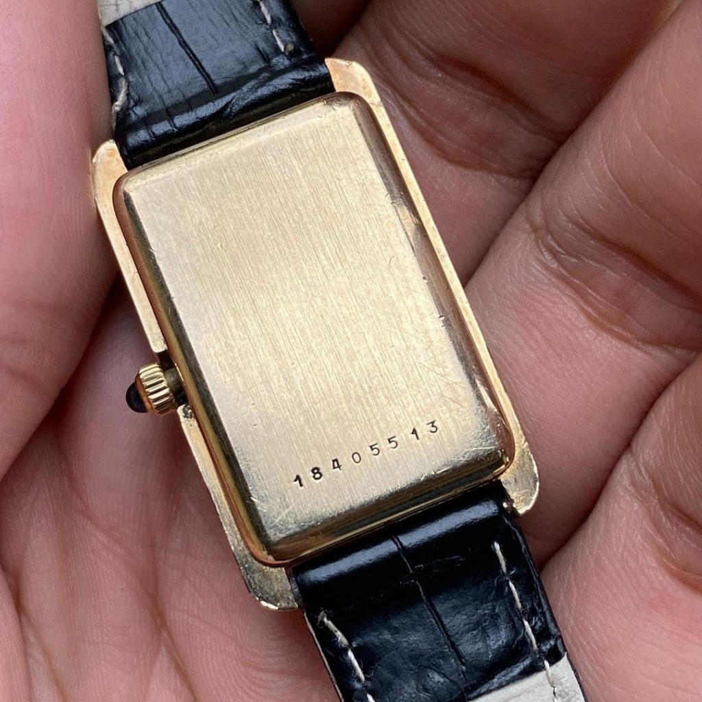 LONGINES TANK ROMAN DIAL