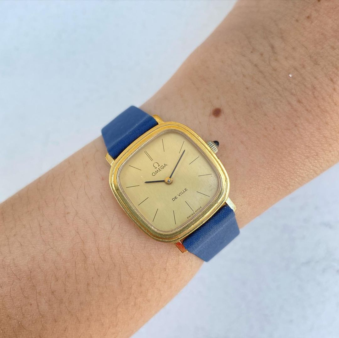 Omega Constellation Blue Dial