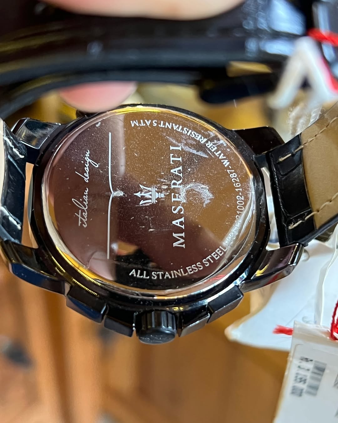 MASSERATI BLACK RUBBER